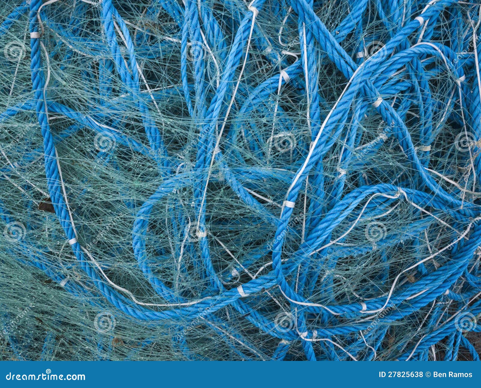 Fishing net stock photo. Image of blue, background, nylon - 27825638