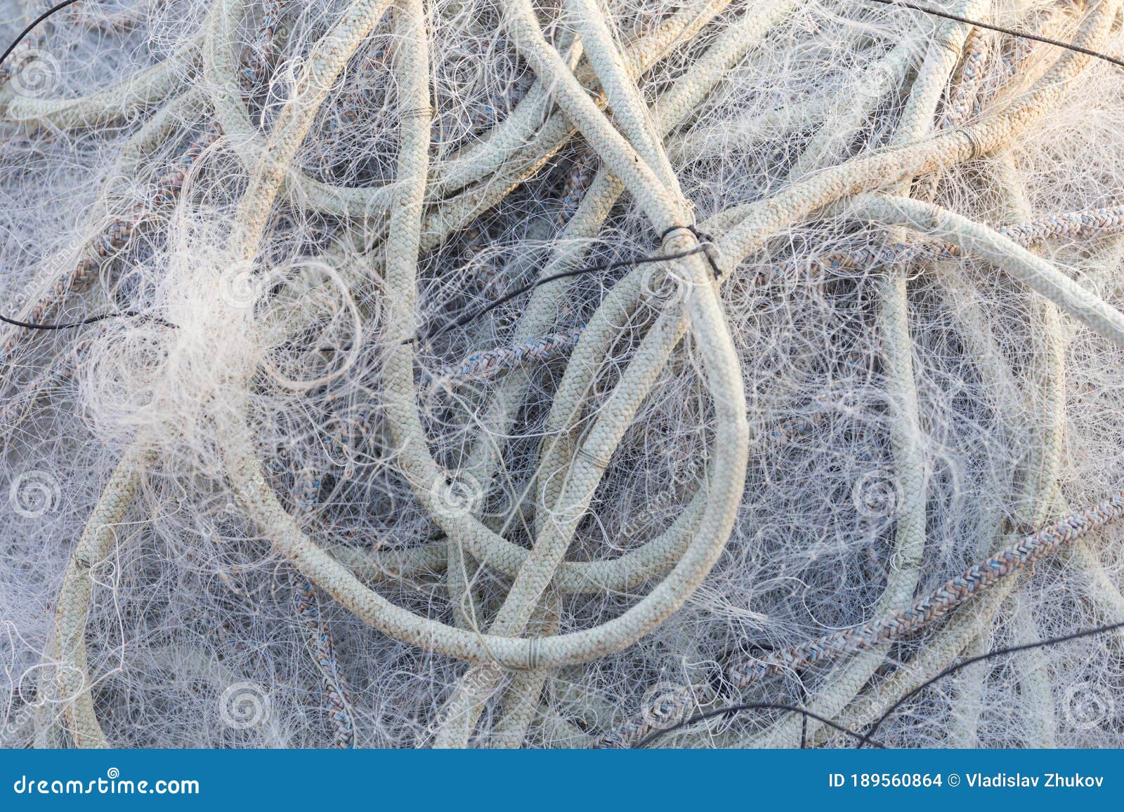 Fishing net close up stock photo. Image of fishing, fishnet - 189560864