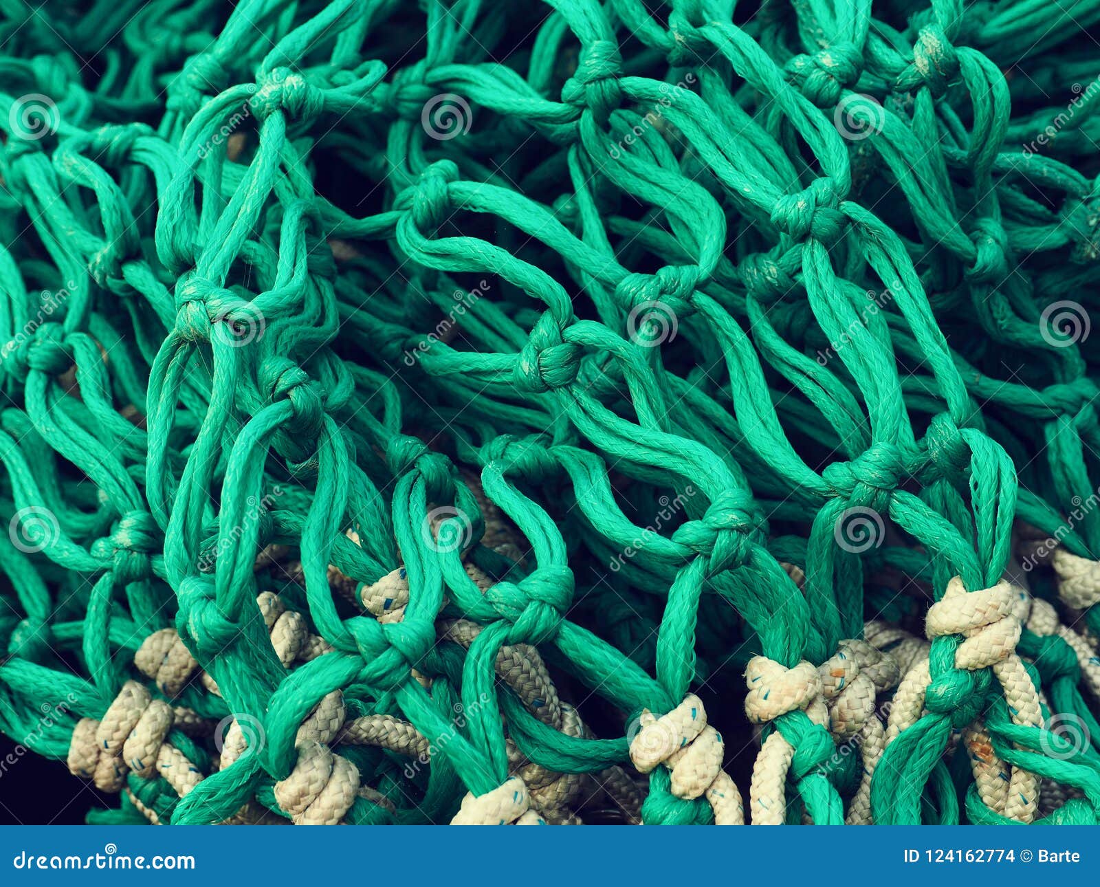 Fishing net close up stock photo. Image of colorful - 124162774