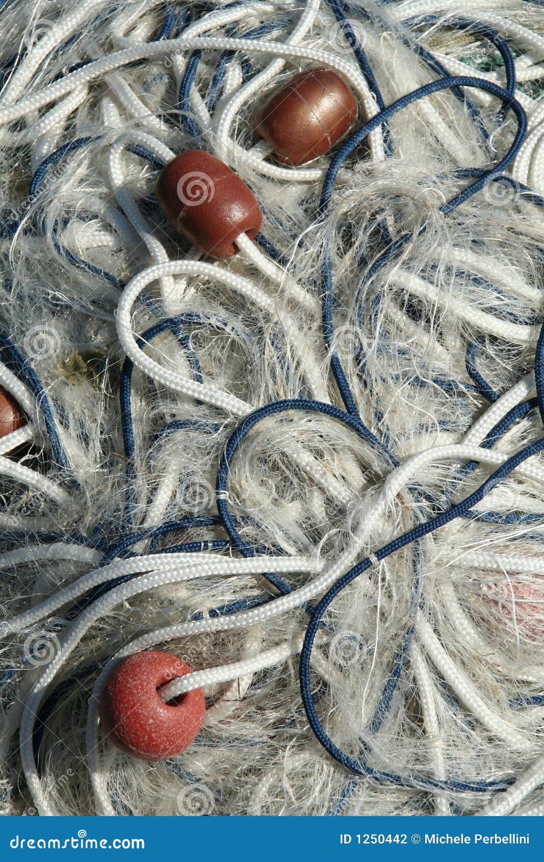 Fishing Net Closeup Picture. Image: 1250442