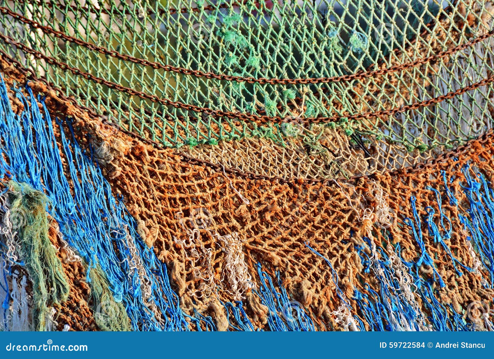 Fishing net stock photo. Image of float, fishing, beach - 59722584