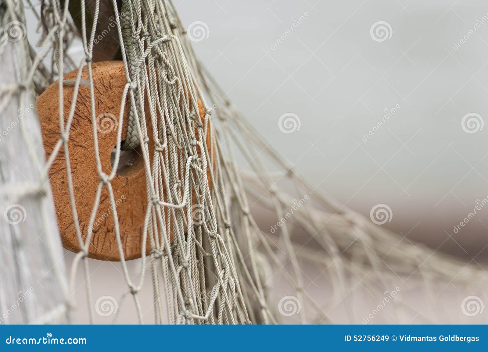 Fishing net. stock image. Image of outdoor, ocean, floater - 52756249