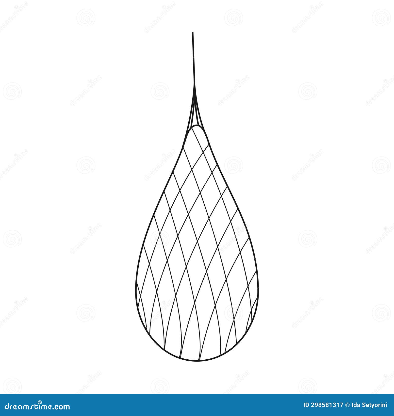 Fishing net icon vector stock illustration. Illustration of trap ...