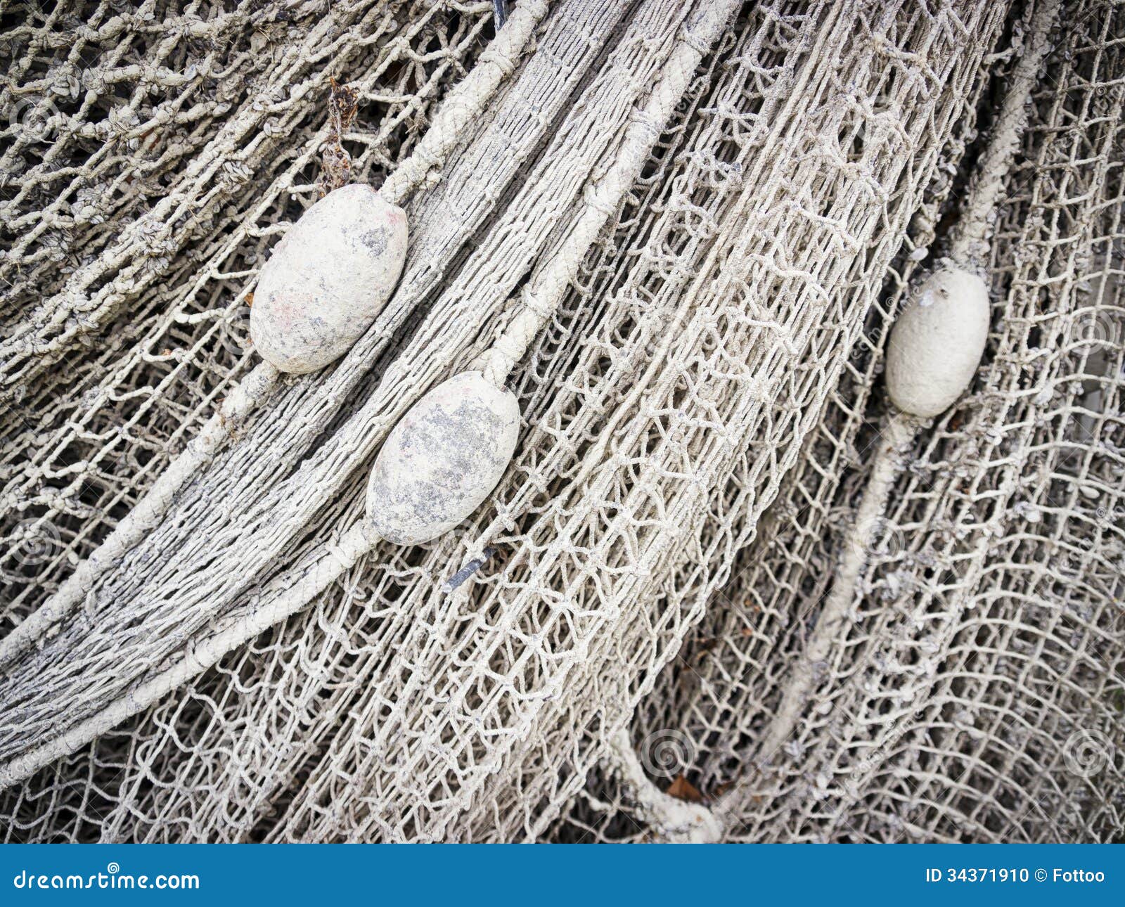 Fishing net stock photo. Image of hanging, obsolete, idyllic - 34371910
