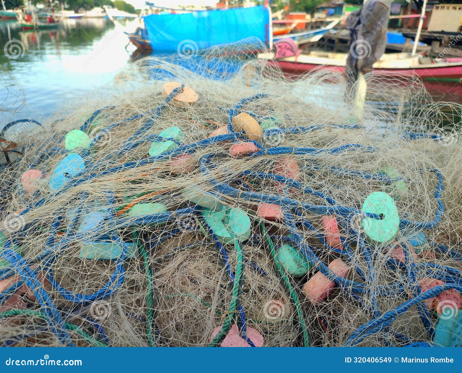 Fishing Net, Texture of Fishing Net Stock Image - Image of pattern ...