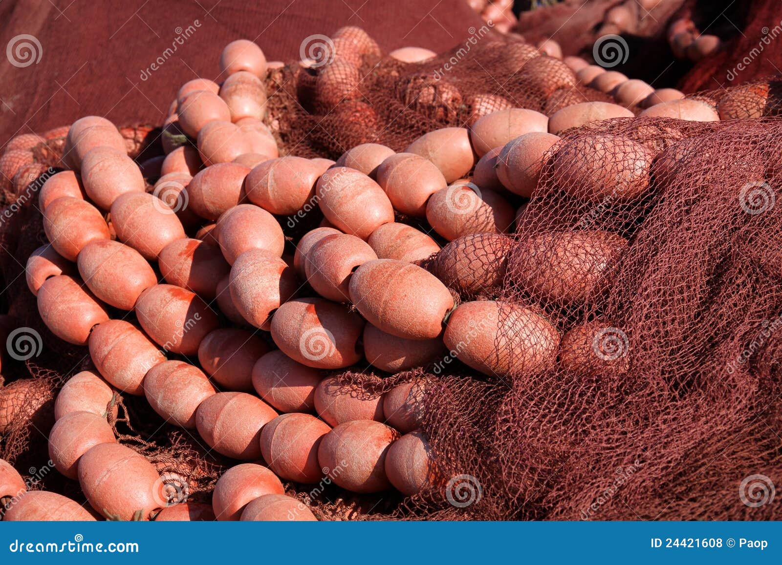 Fishing nets stock photo. Image of coast, africa, fish - 24421608
