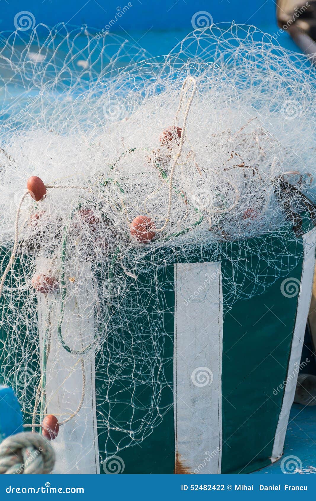 Fishing nets stock photo. Image of ocean, nets, industry - 52482422