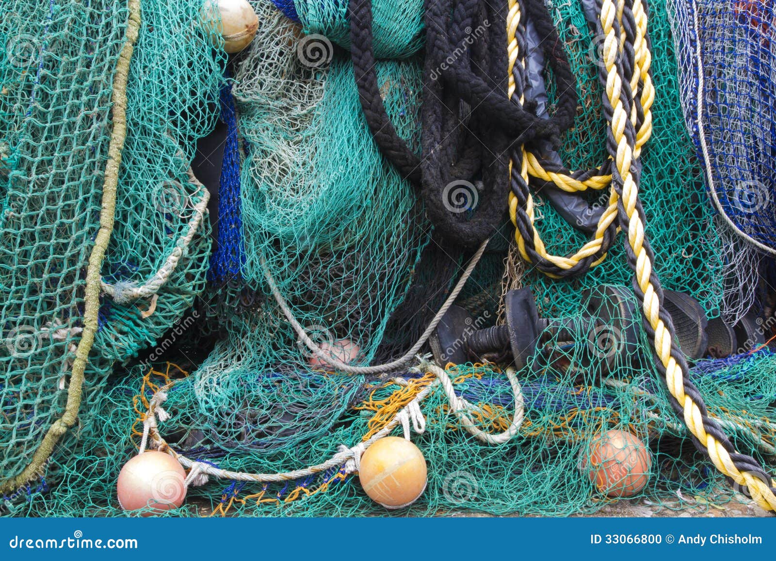 Fishing Nets 1 stock photo. Image of tangle, string, blue - 33066800