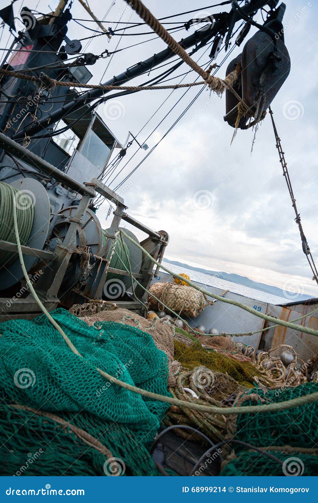 Small Vessel In Mar Menor Royalty-Free Stock Photo | CartoonDealer.com ...