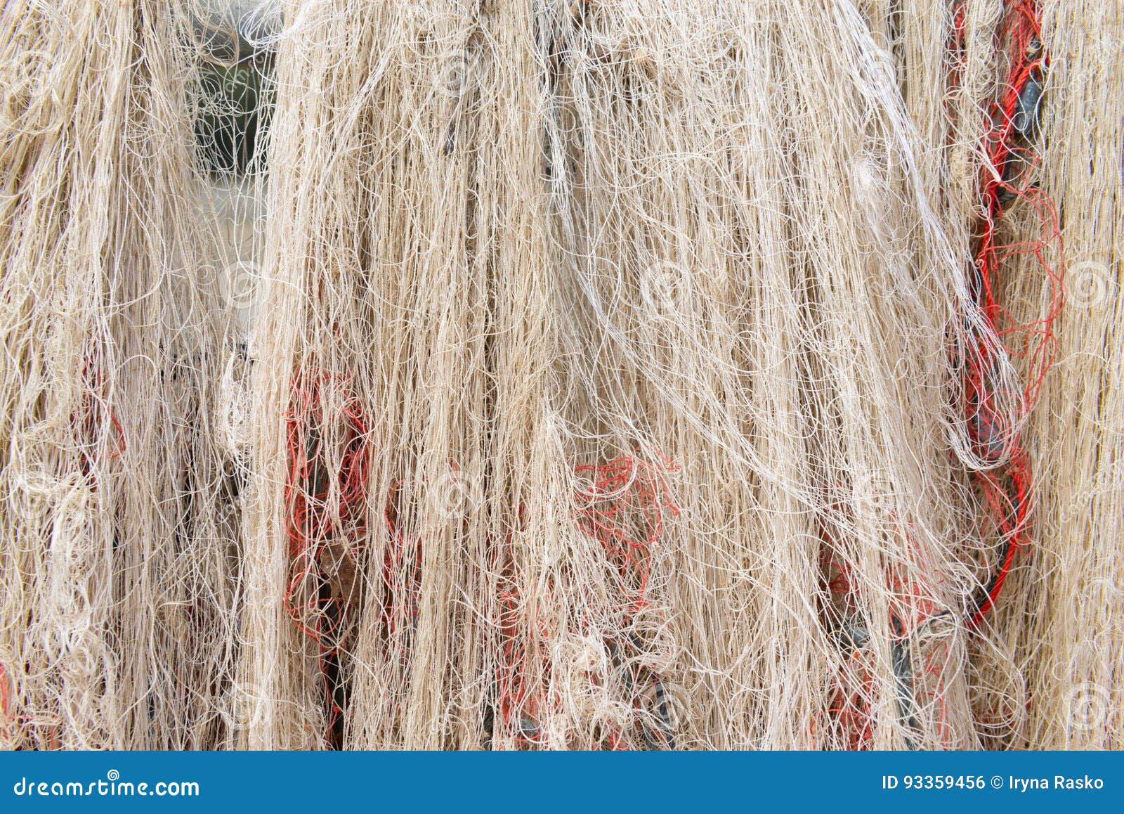 Fishing Nets Drying in the Sun Stock Photo - Image of clean, tool: 93359456