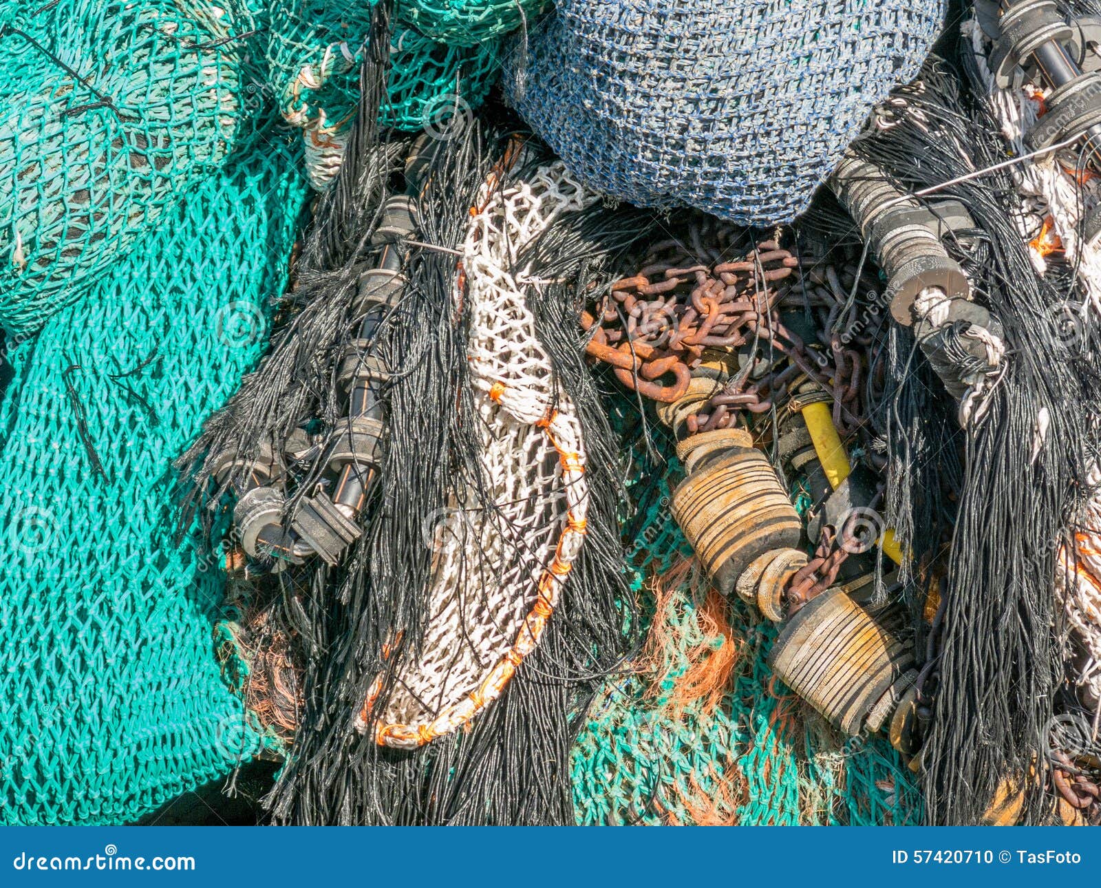 Trawler Nets Stock Image | CartoonDealer.com #42855037