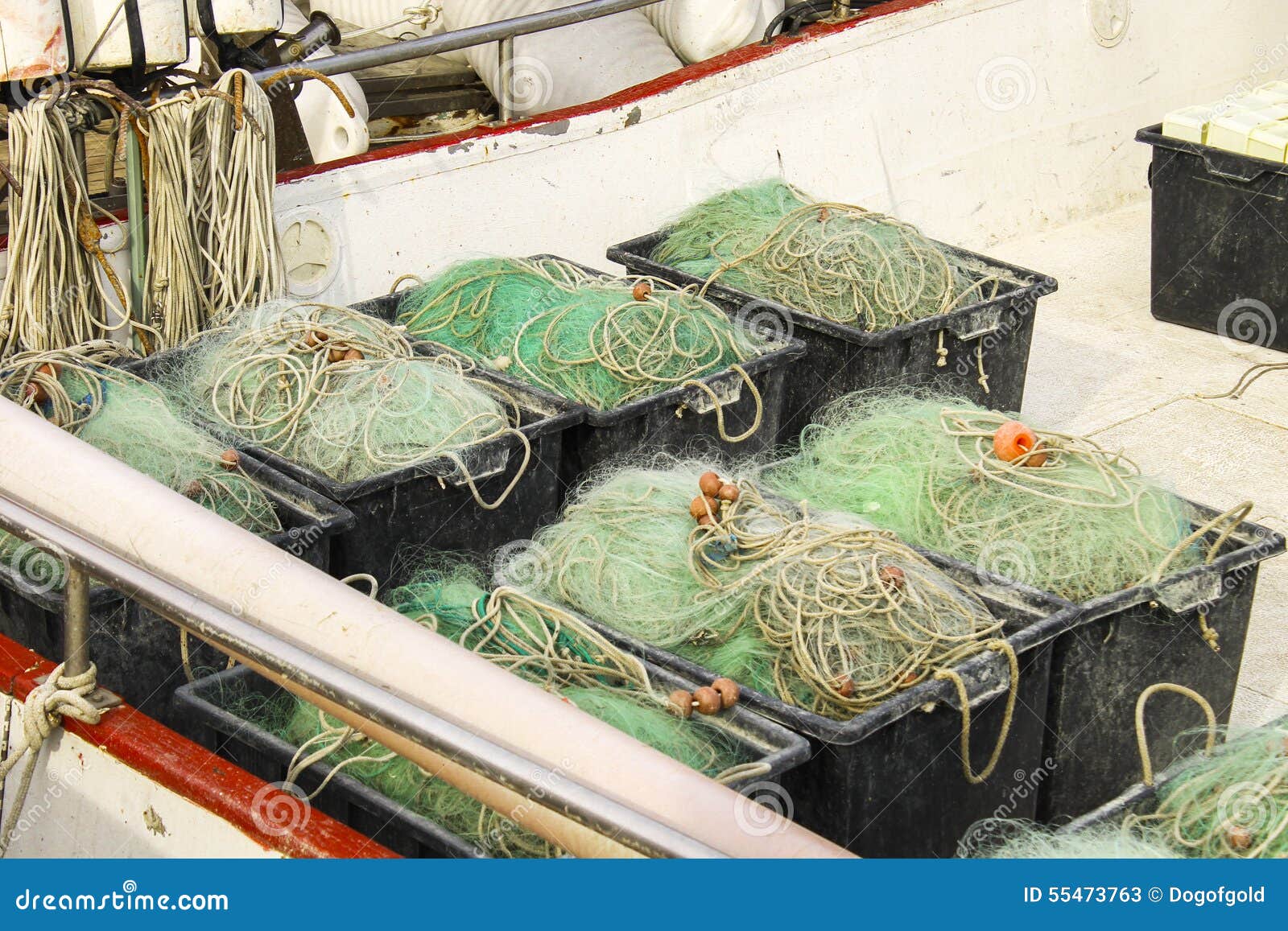 Fishing nets stock image. Image of black, nets, white - 55473763