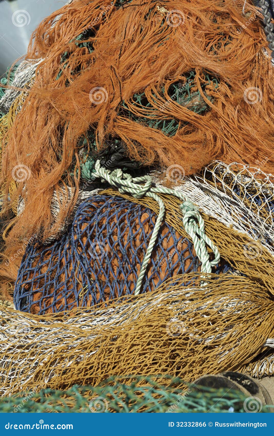 Fishing Nets stock photo. Image of tangle, nets, mess - 32332866
