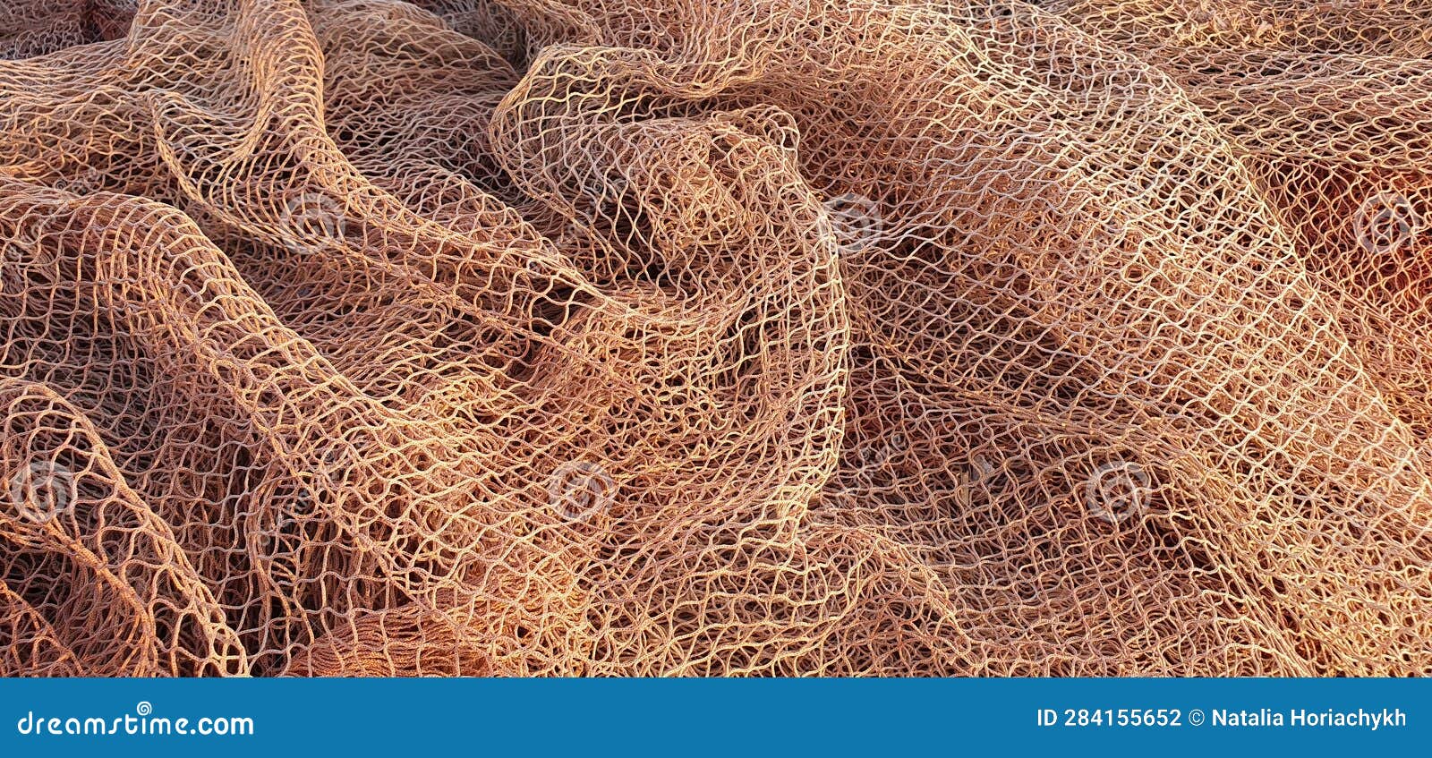 Fishing Nets on a Ship. Texture of Fishing Nets Stock Photo - Image of ...