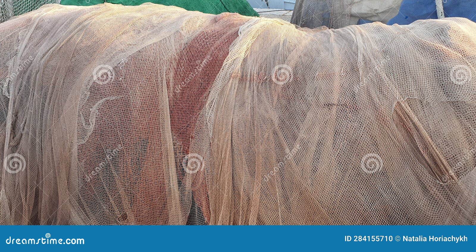 Fishing Nets on a Ship. Texture of Fishing Nets Stock Photo - Image of ...