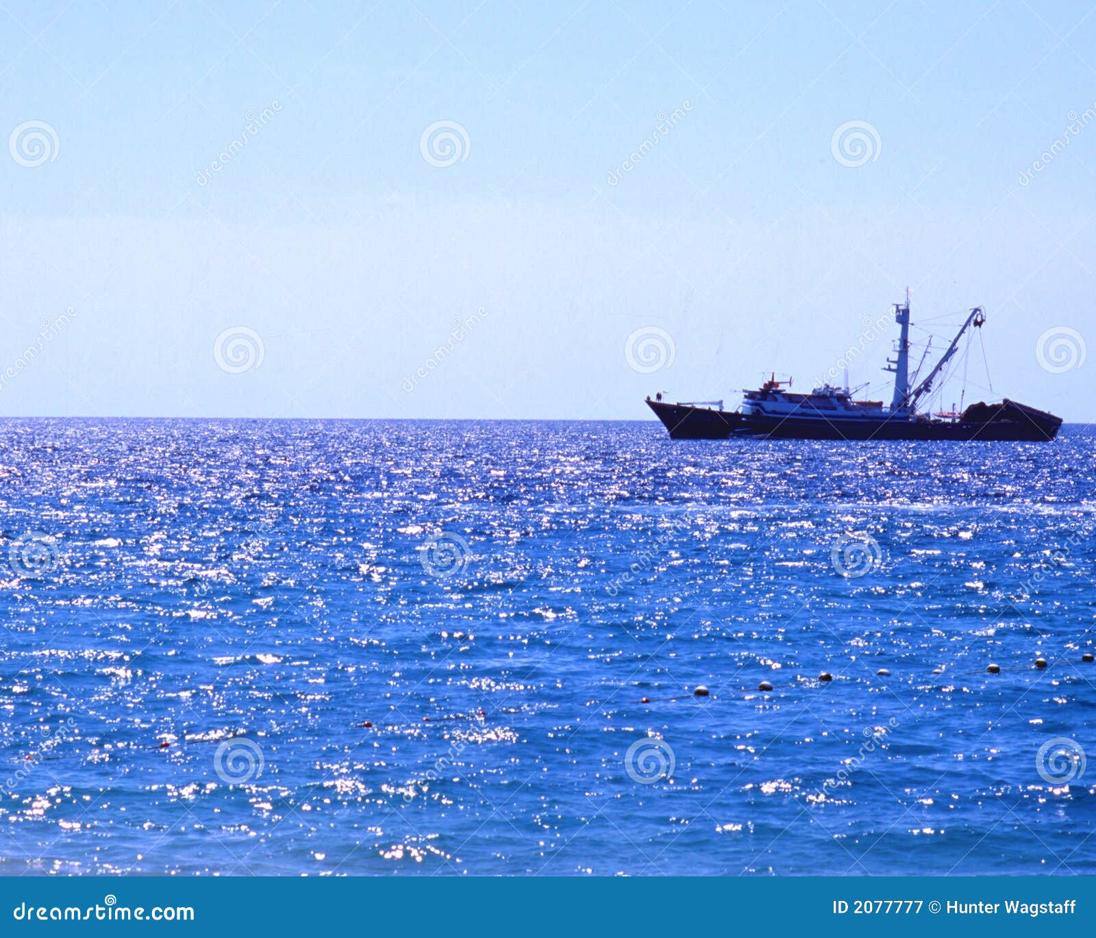 Fishing in the Ocean stock image. Image of motionless - 2077777