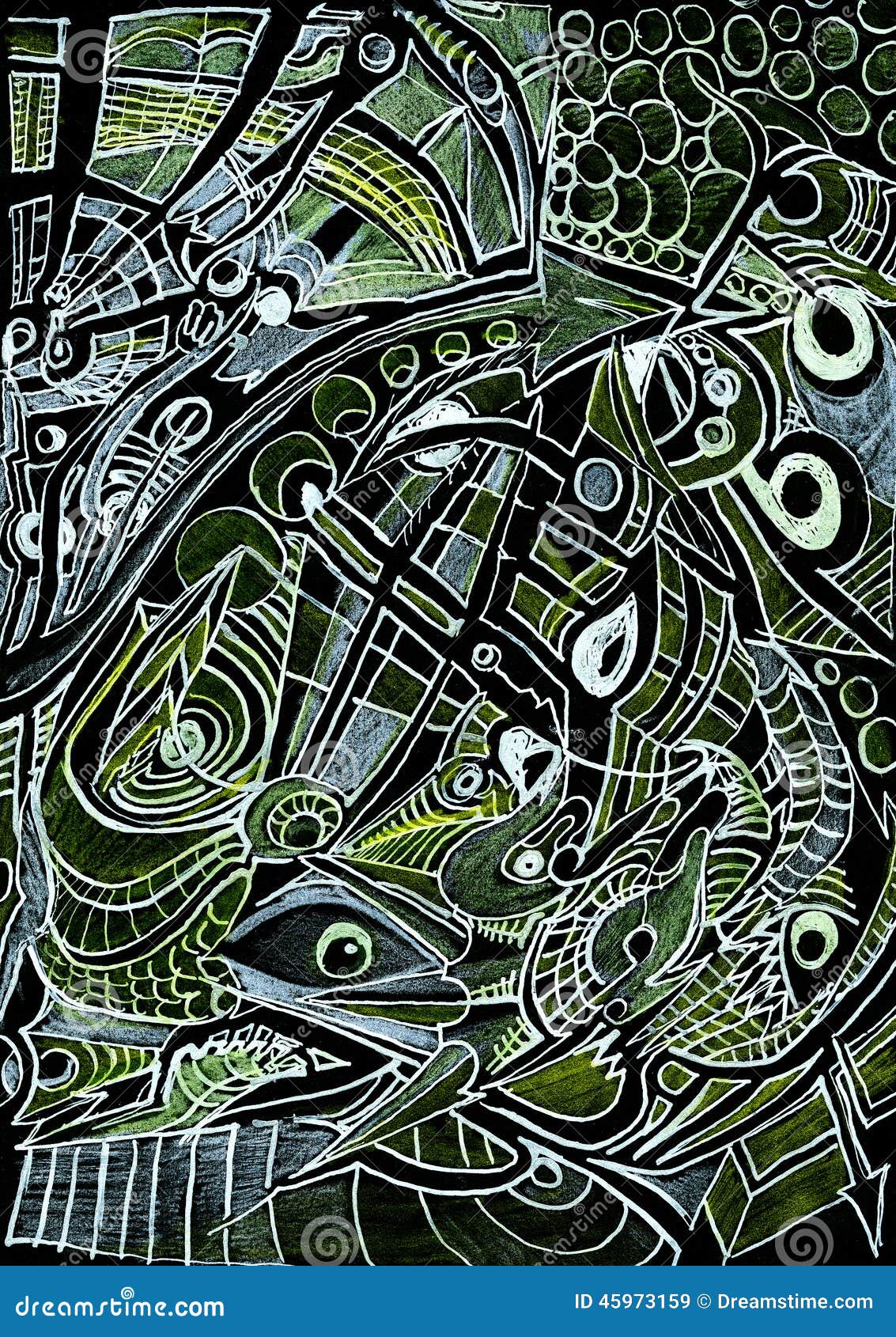 Fishing stock illustration. Illustration of elegance - 45973159