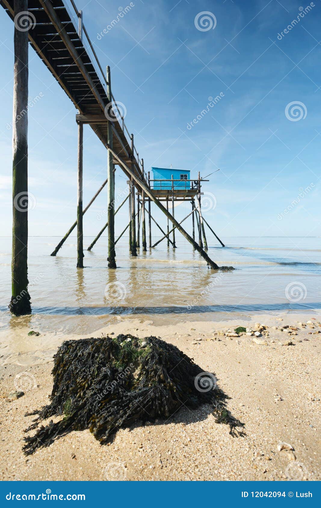 Fishing pier stock photo. Image of dock, architecture - 12042094