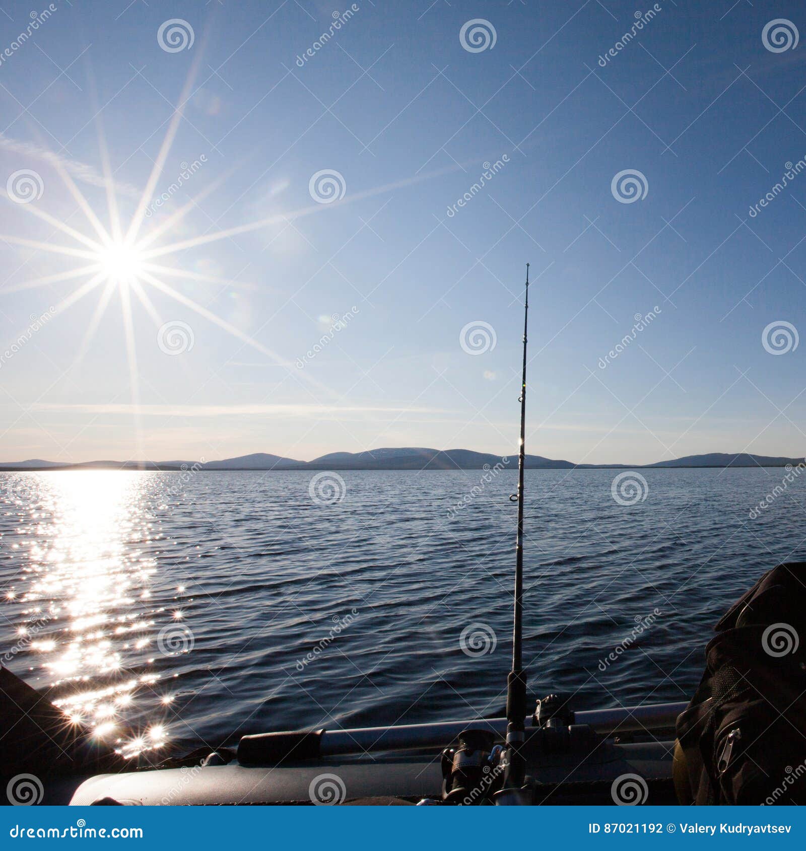 Fishing Process stock photo. Image of catch, angling - 87021192