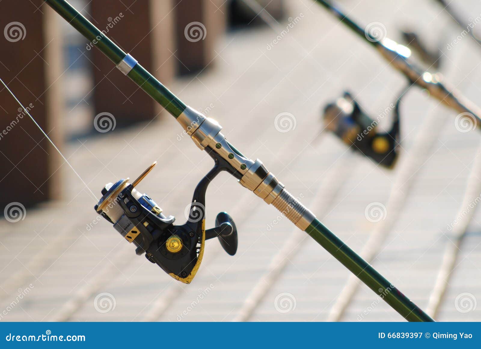 Fishing reel stock image. Image of lure, details, reel - 66839397