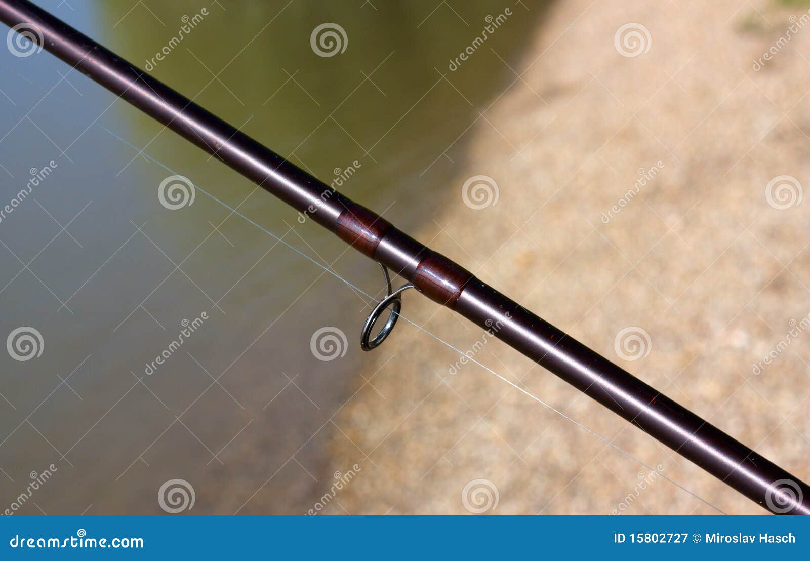 Fishing Rod stock image. Image of fisher, ring, holiday - 15802727