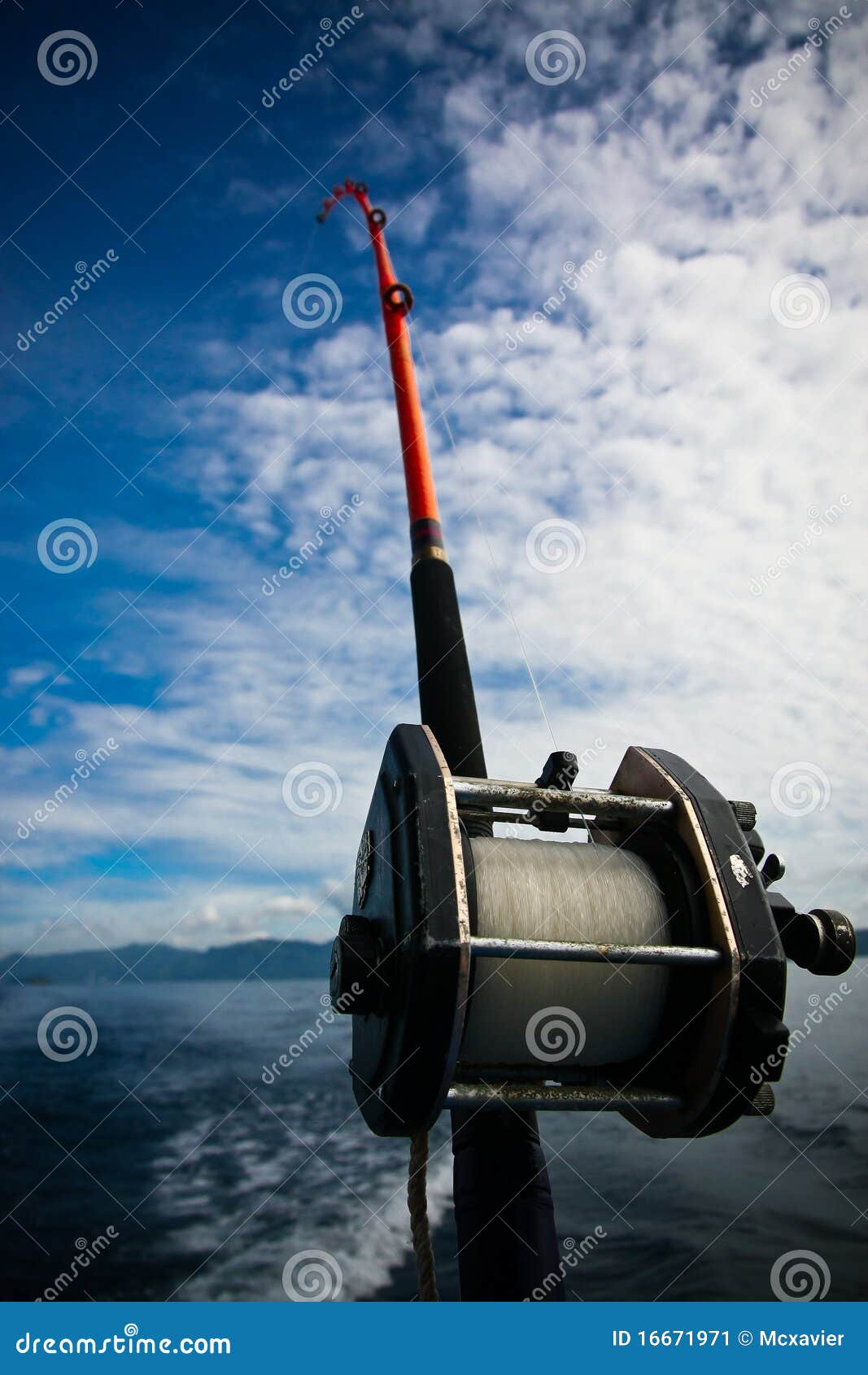 A Fishing Rod stock image. Image of holiday, sailor, fish - 16671971