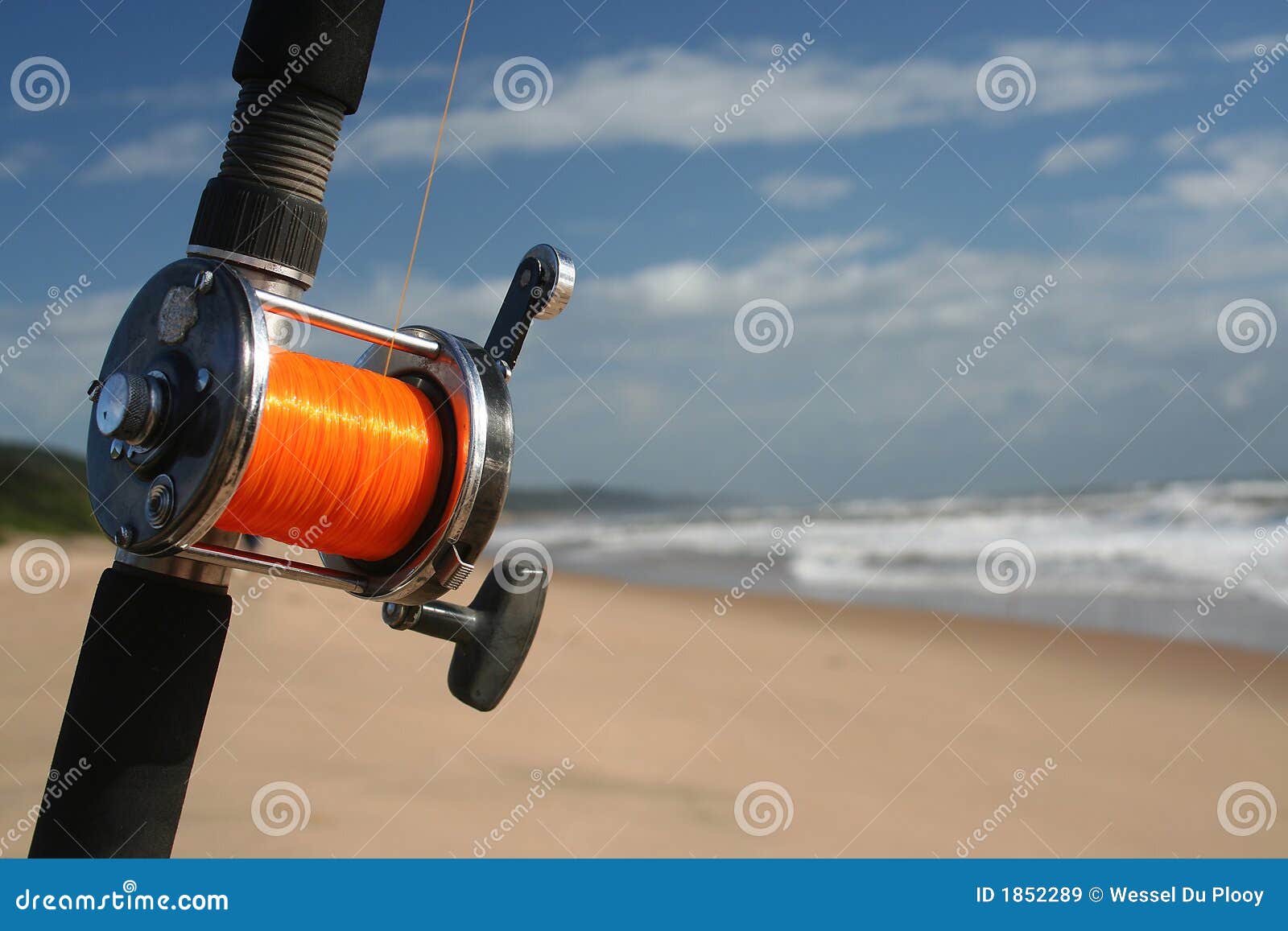 Fishing rod stock image. Image of peace, pole, rest, marine - 1852289