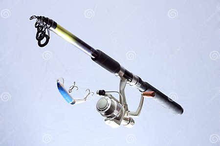 Fishing rod stock image. Image of lure, casting, bait - 7804501