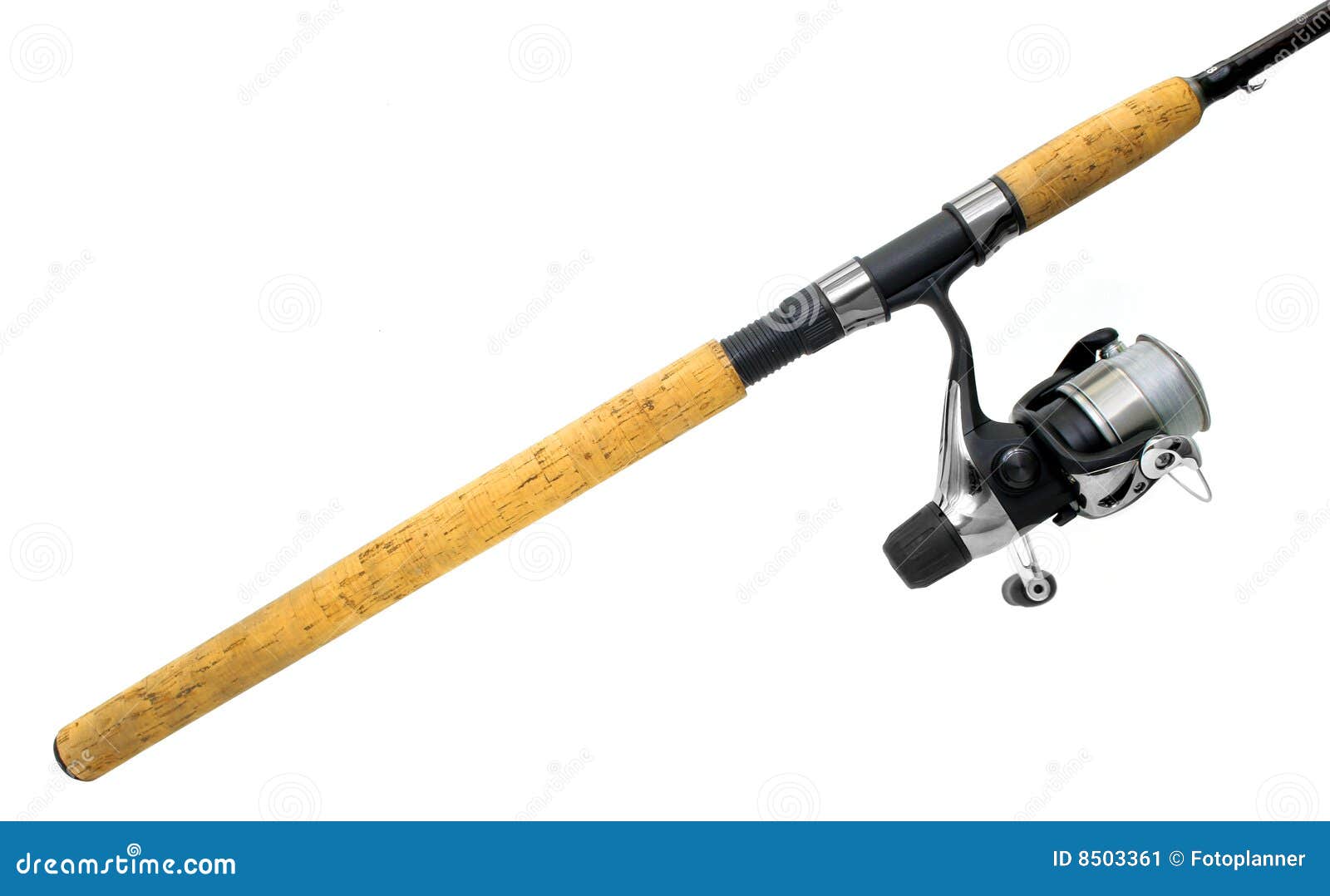 Fishing rod stock image. Image of bait, reel, fisherman - 8503361