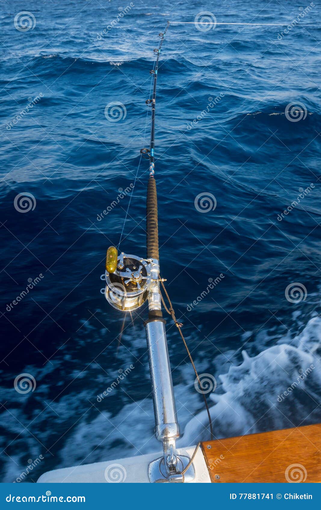 The Fishing-rod Equipped with the Coil Stock Image - Image of games ...