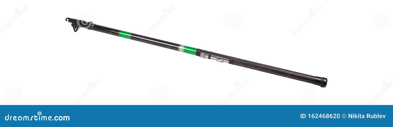 Fishing Rod for Fishing Isolated on White Background Stock Photo ...
