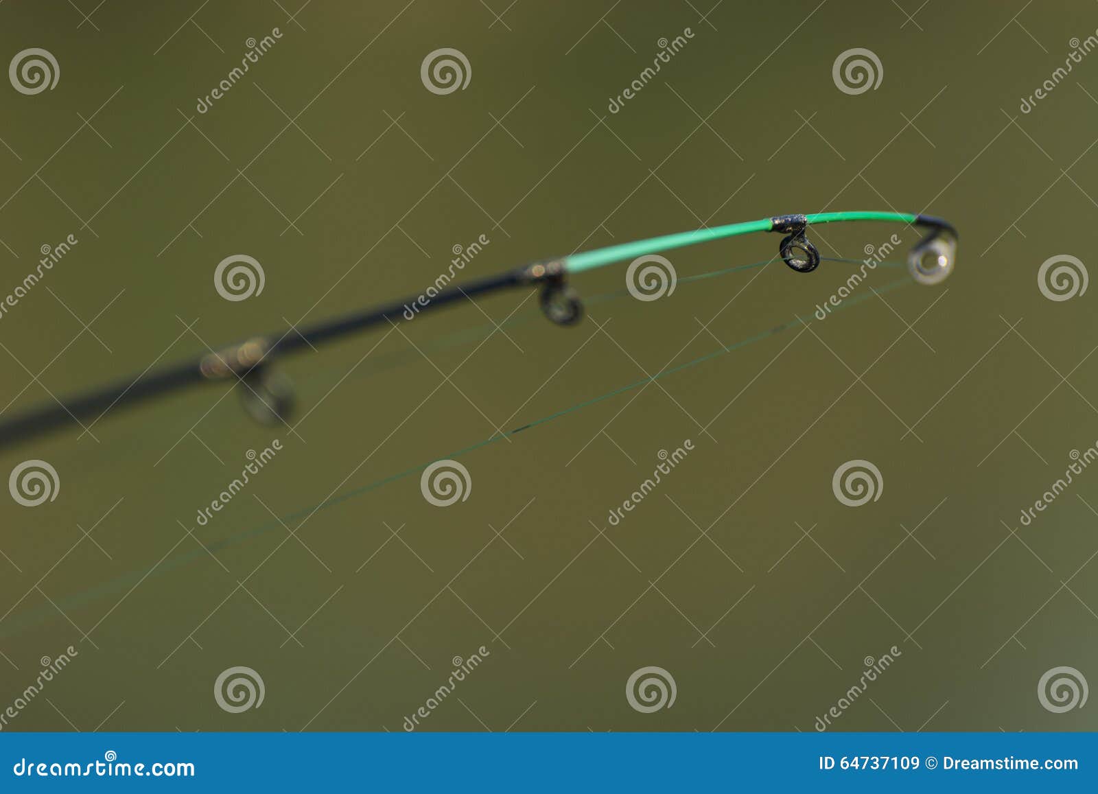 Fishing rod stock image. Image of side, rods, fishingrod - 64737109
