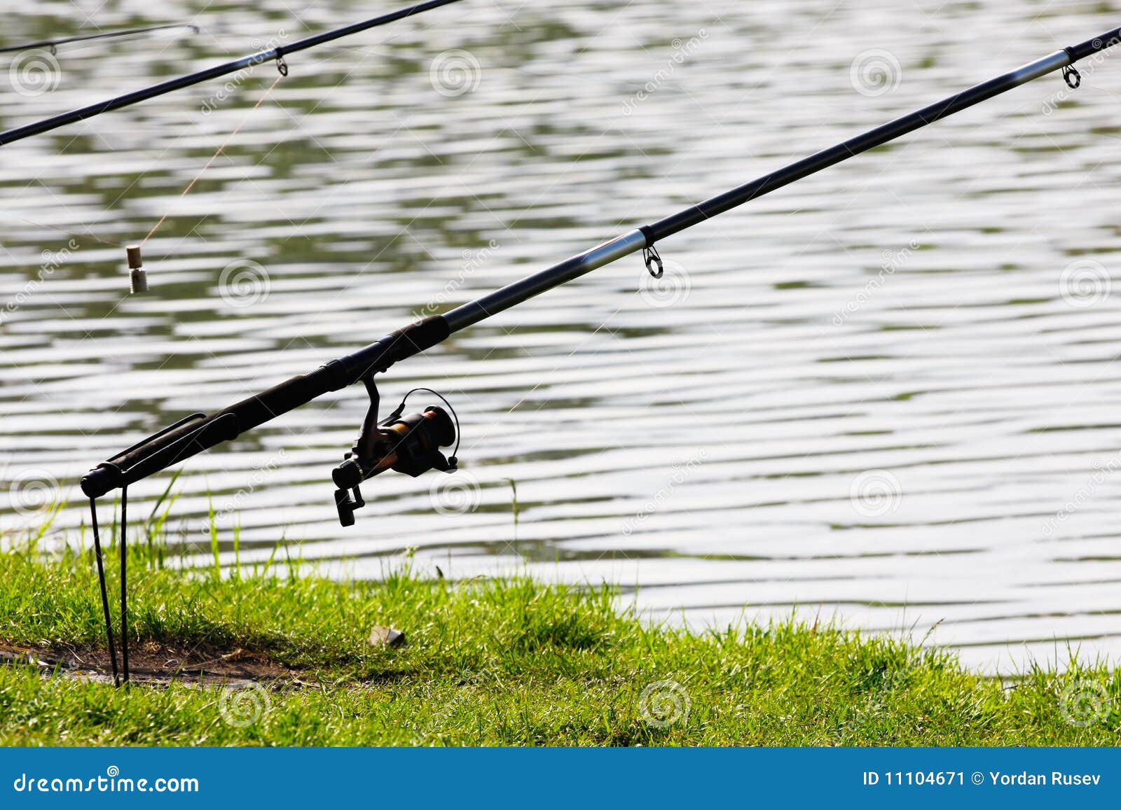 Fishing rods stock image. Image of nature, angler, pole - 11104671