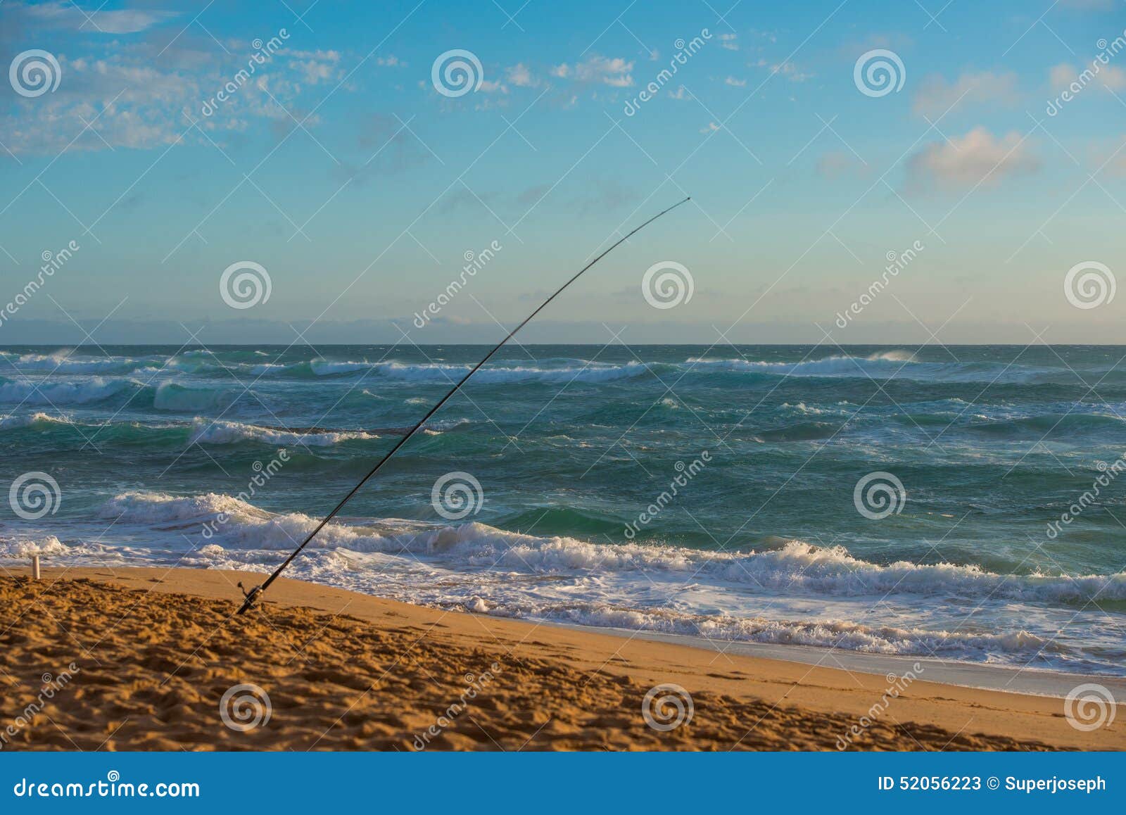 Fishing stock image. Image of pursuit, dancing, coastline - 52056223