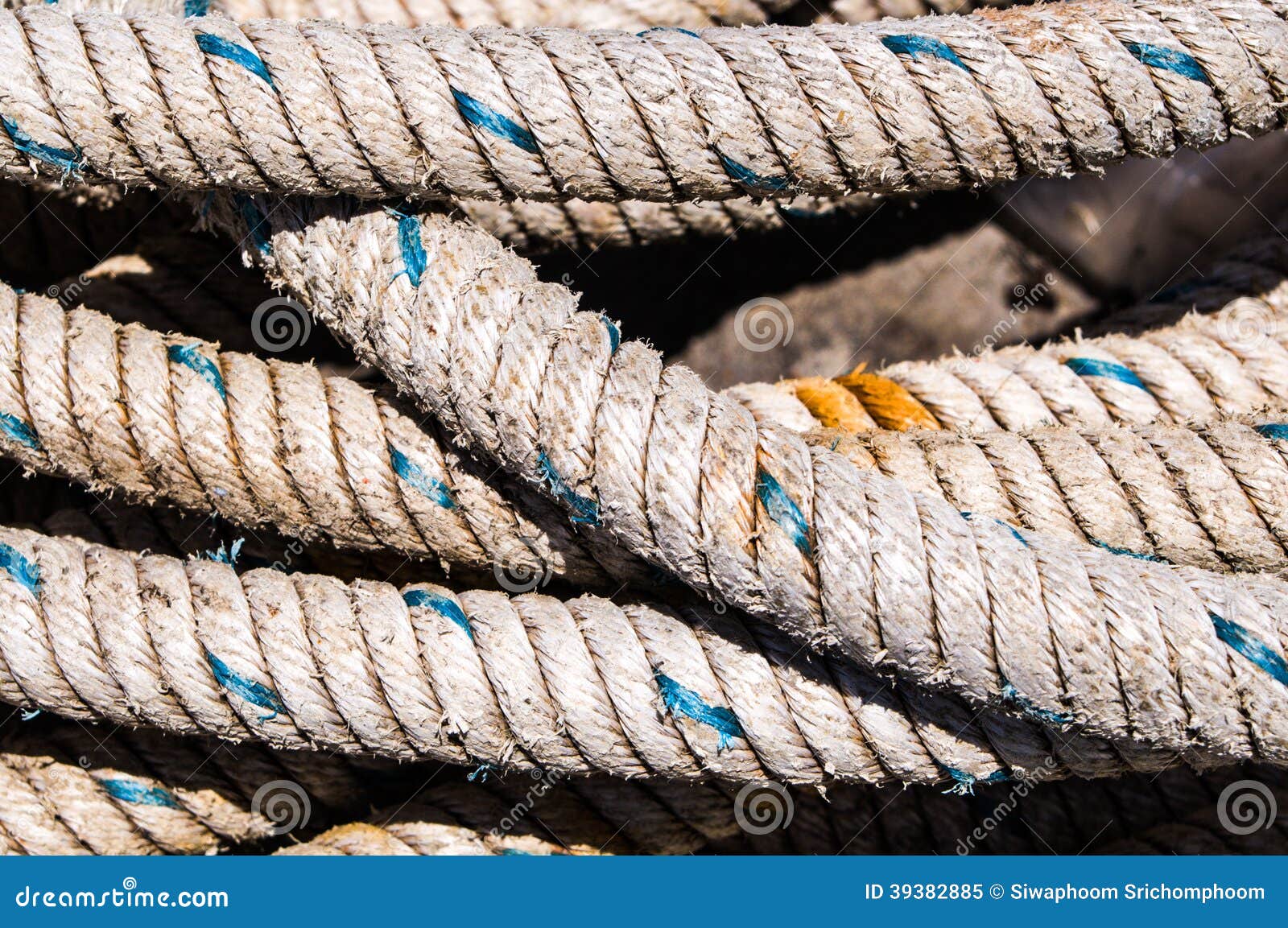 Fishing ropes stock image. Image of antique, equipment - 39382885