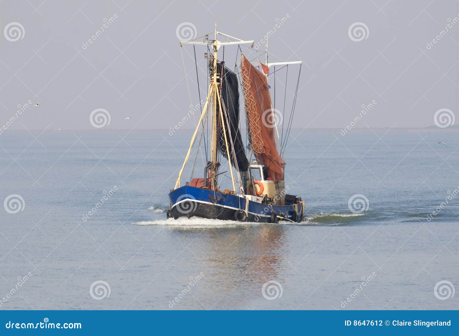 Fishing Ship stock photo. Image of boat, fish, ship, lake - 8647612