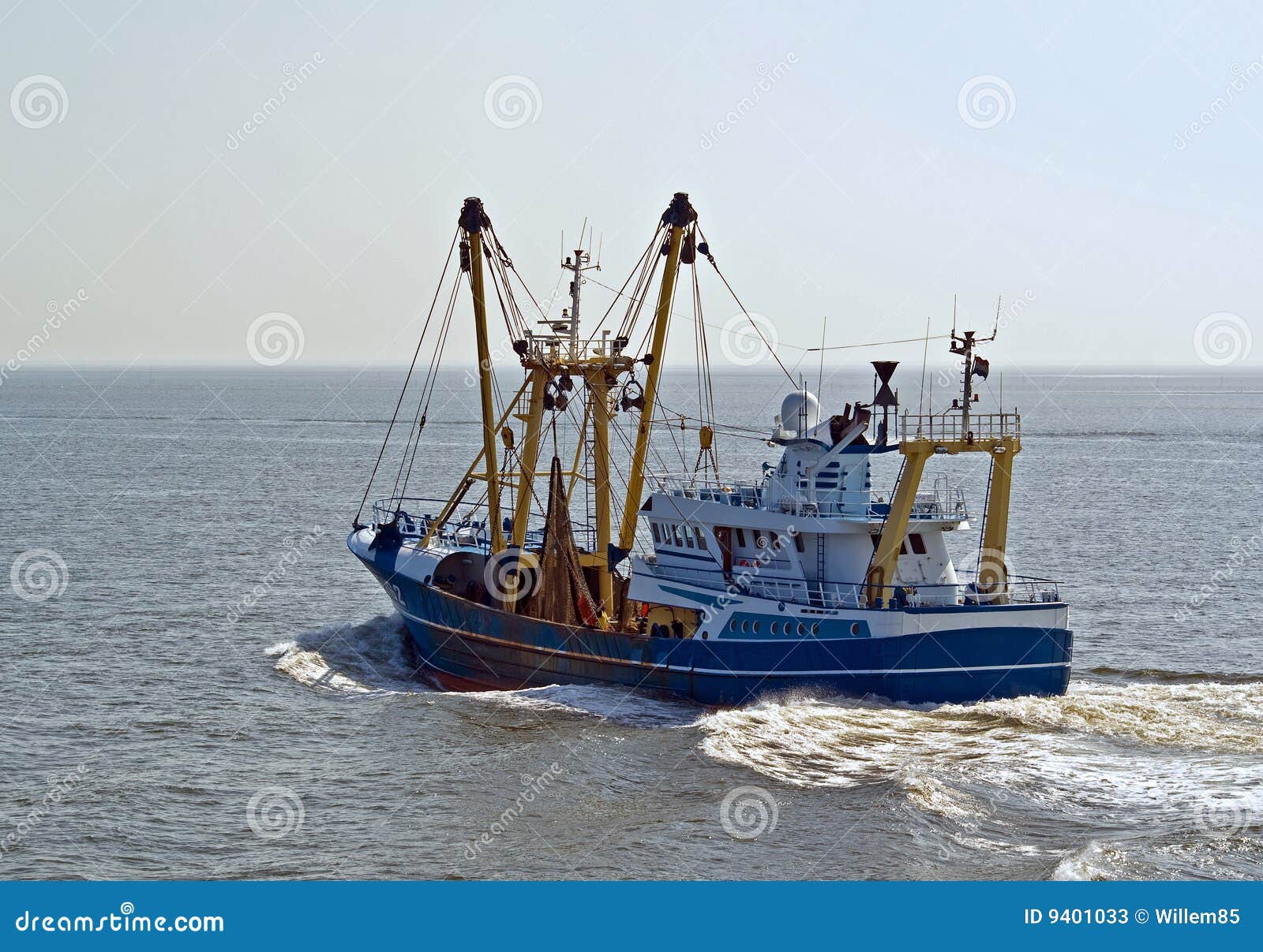 Fishing ship stock image. Image of crew, cutter, ship - 9401033