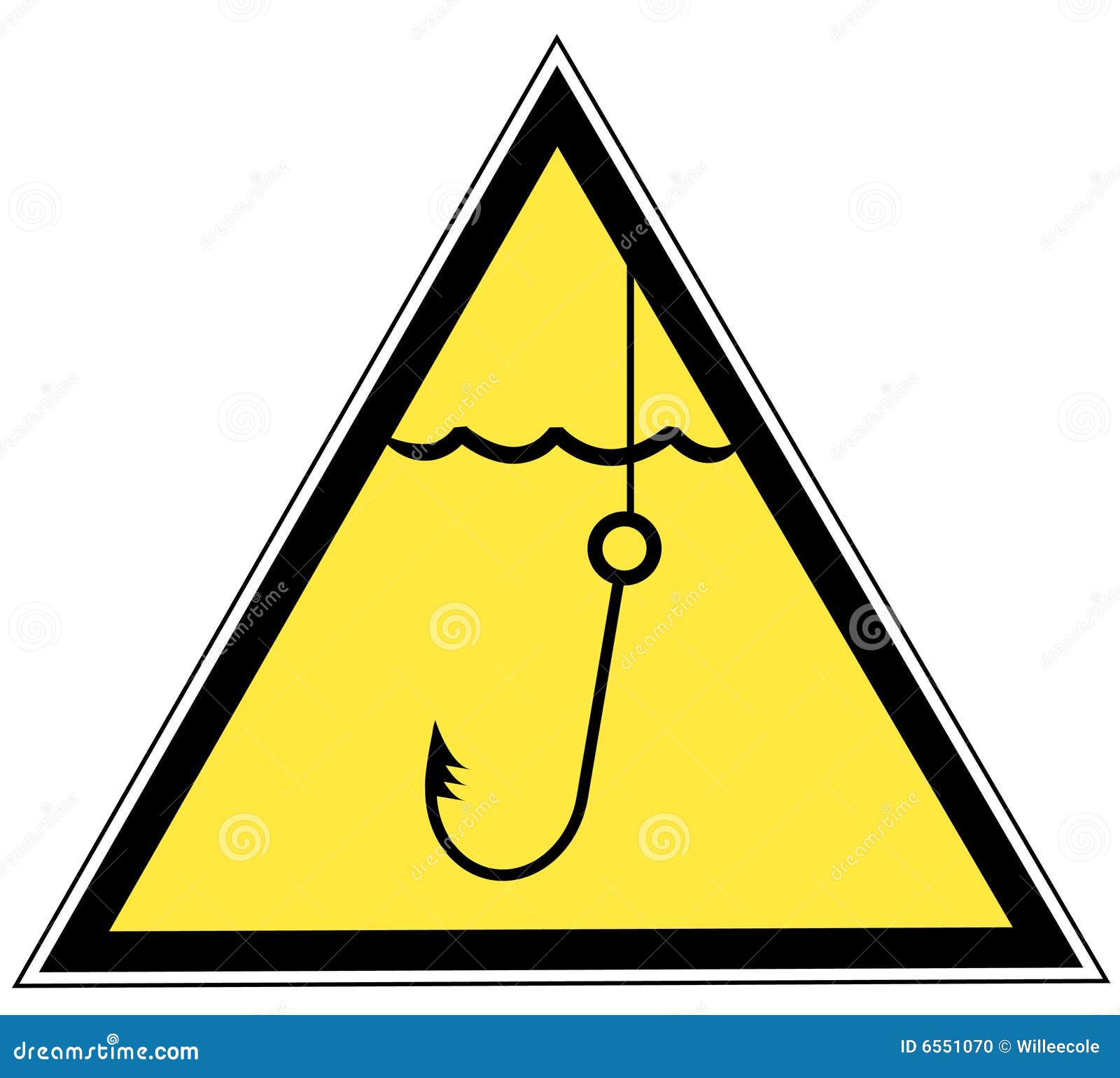 Fishing sign stock vector. Illustration of angler, hook - 6551070