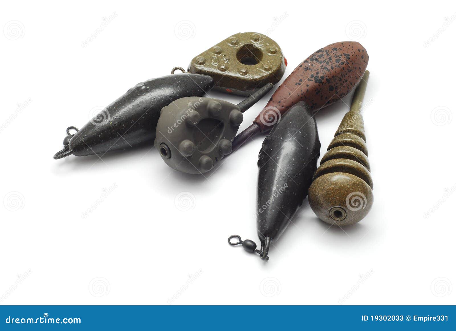 Fishing sinkers stock image. Image of angling, isolated - 19302033