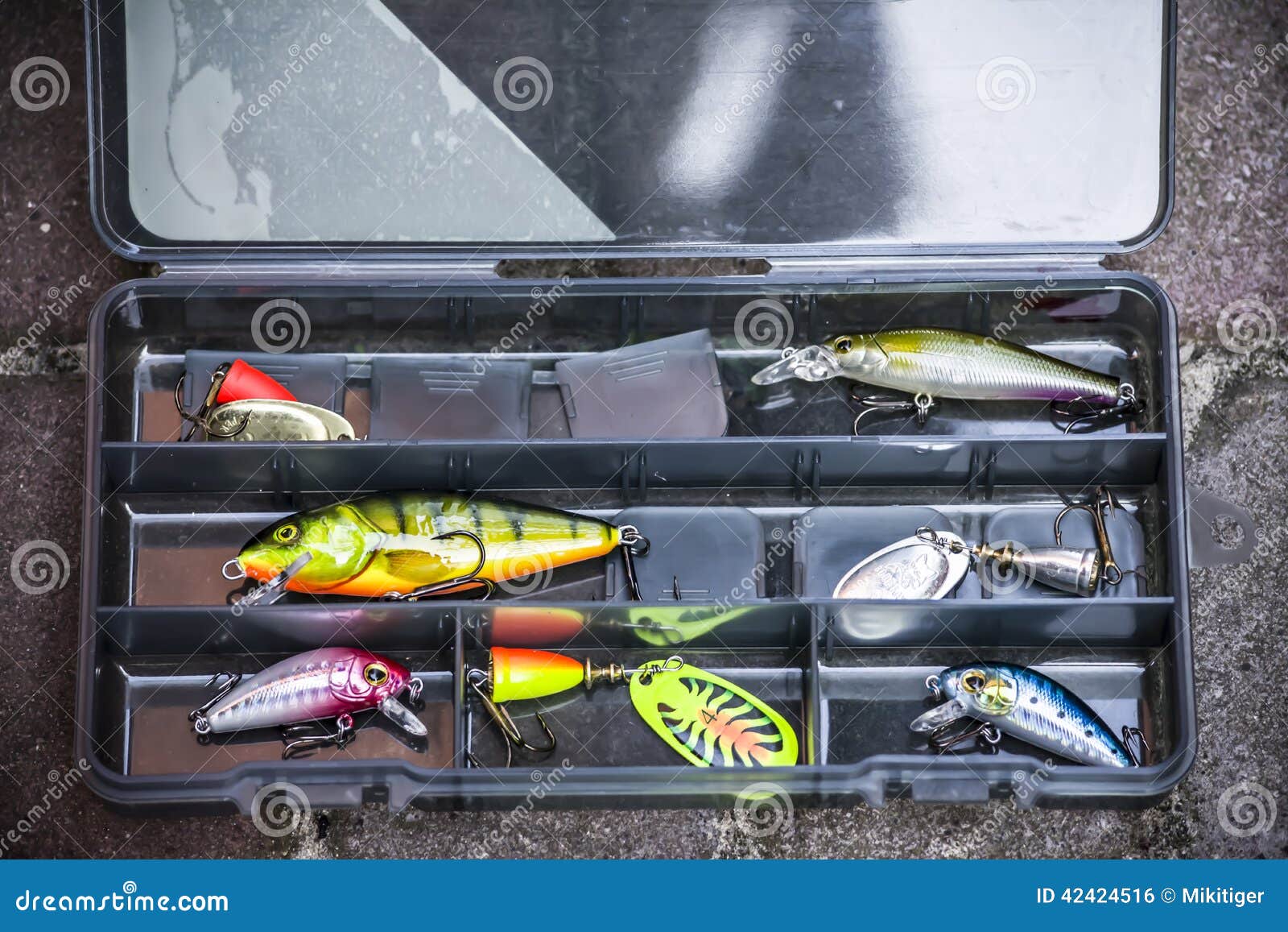 Fishing tackle stock photo. Image of hook, sport, tackle - 42424516