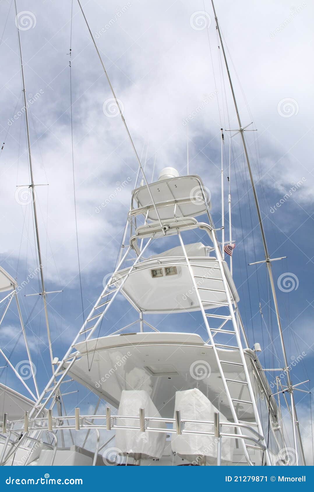 Fishing Tower stock image. Image of hard, outriggers - 21279871