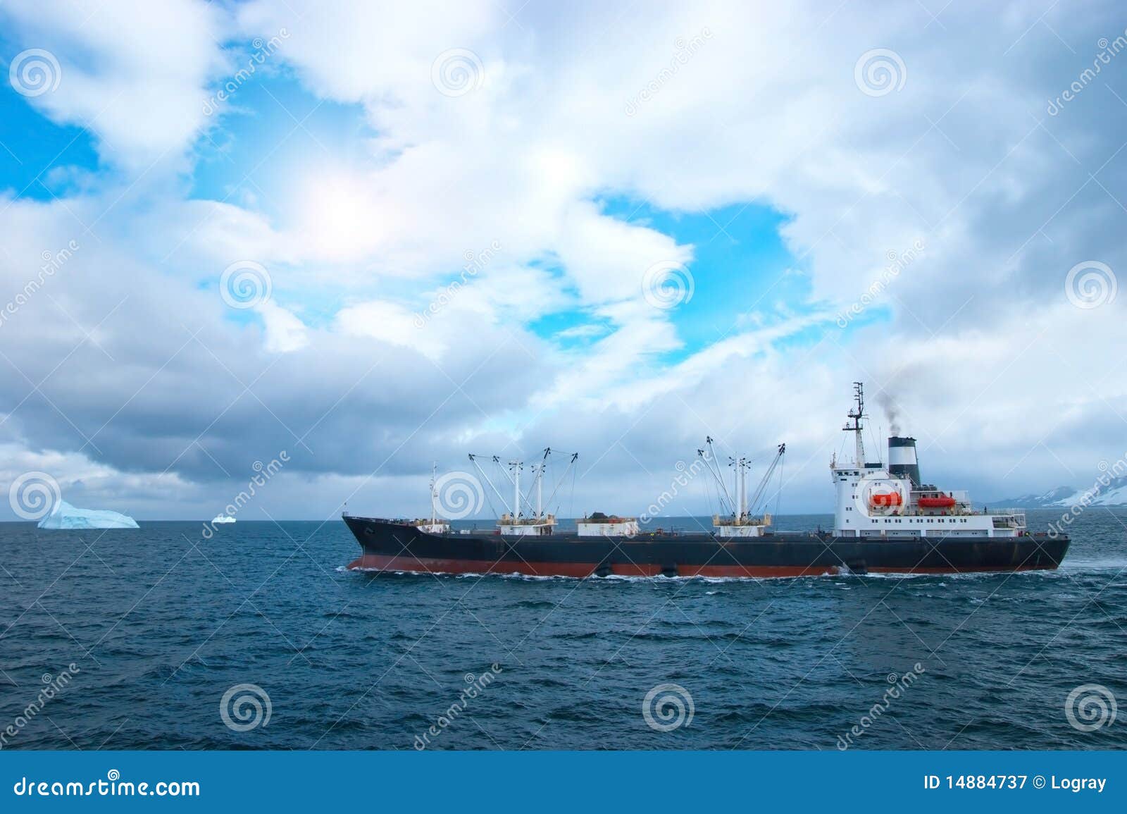 Fishing trawler stock image. Image of island, polar, sunlight - 14884737