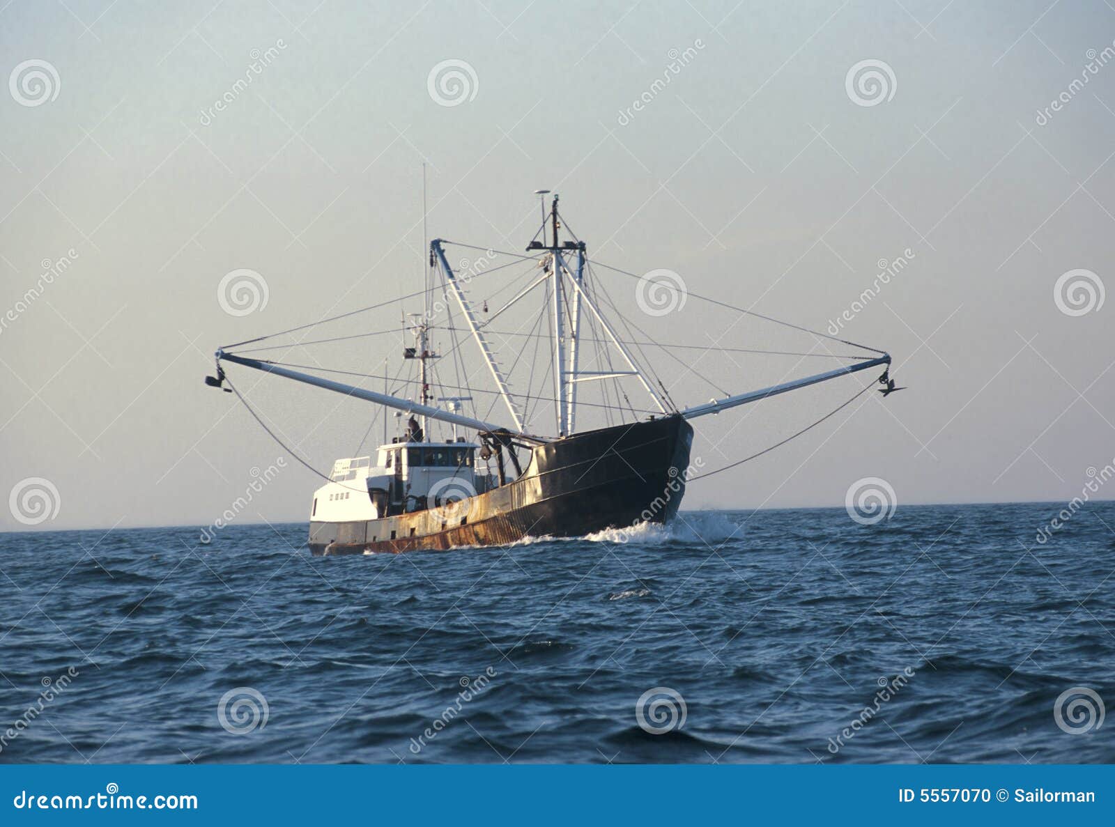 Fishing trawler stock photo. Image of boat, steaming, hull - 5557070