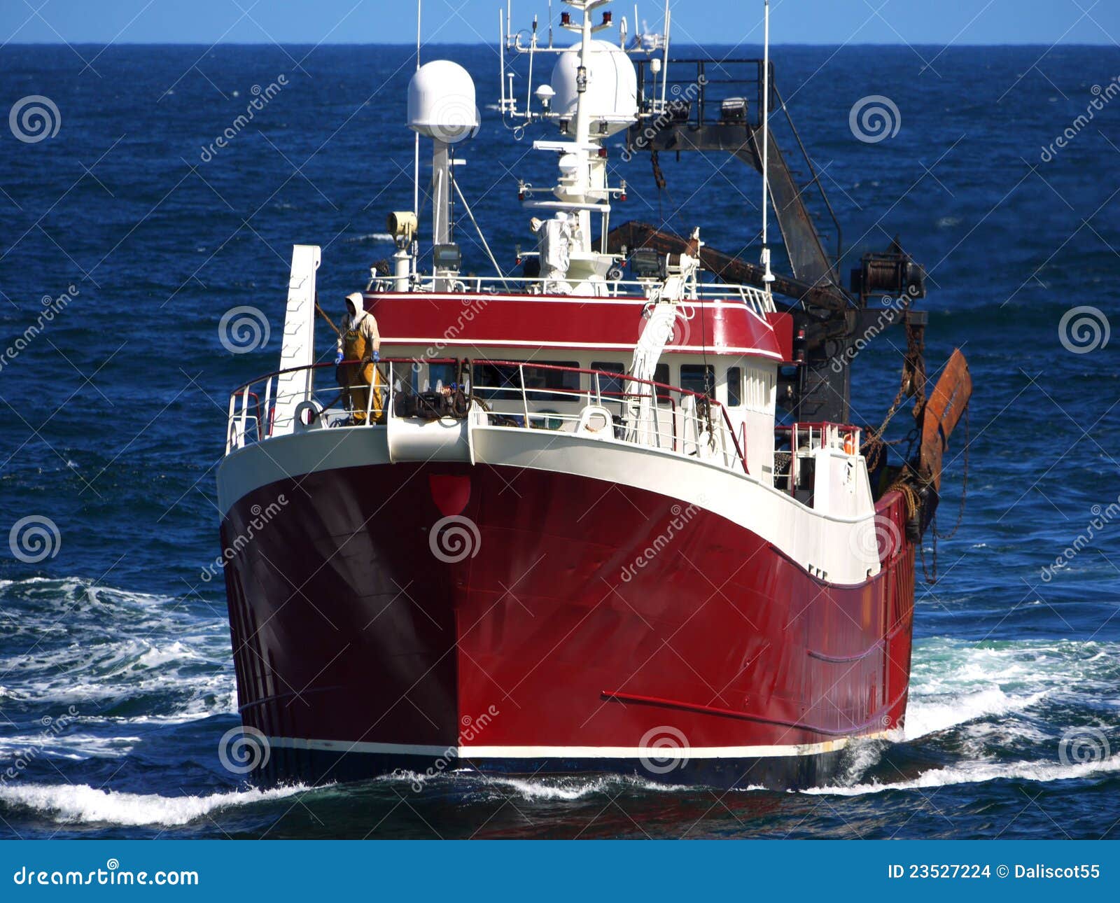 Fishing Trawler C stock photo. Image of ship, advanced - 23527224
