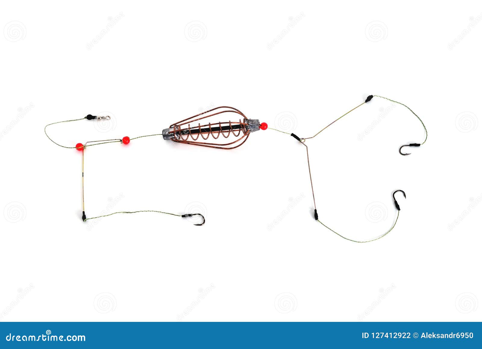Fishing Trough, Fishing Hooks and Fishing Line, Accessories for Stock ...
