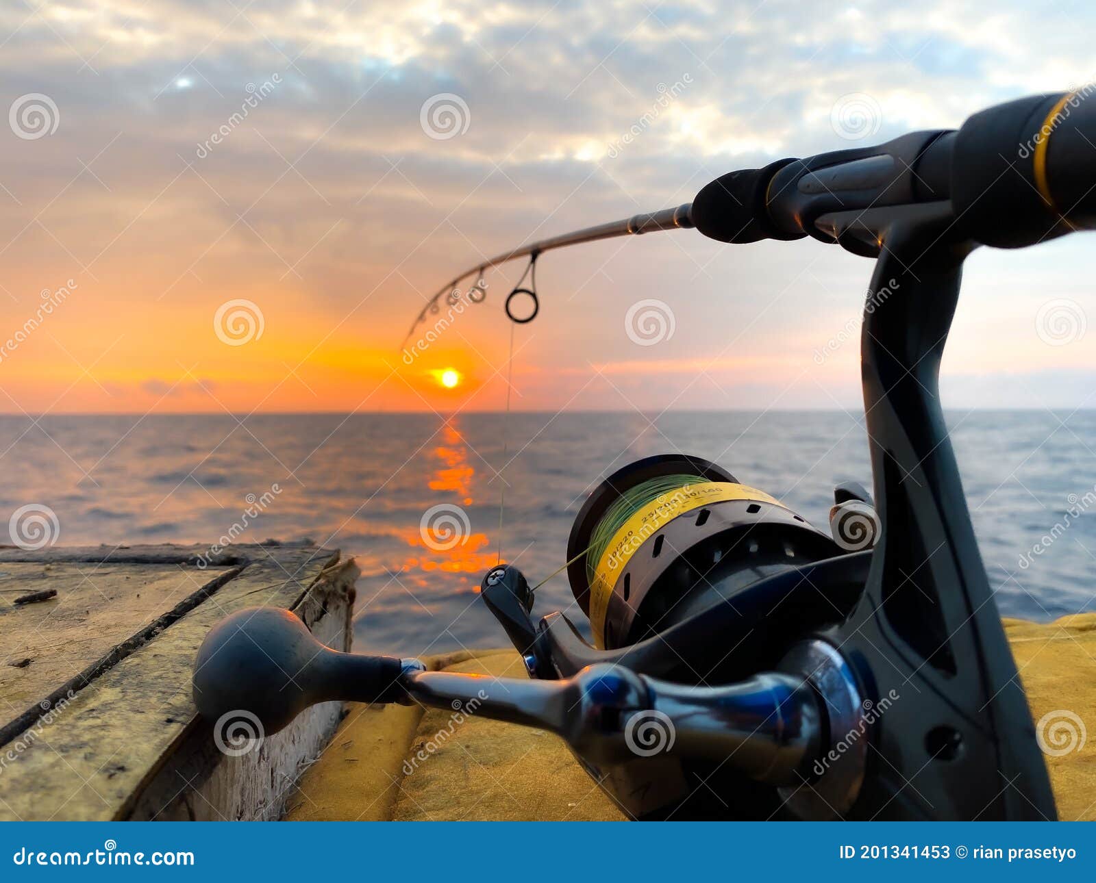 Fishing stock image. Image of fish, good, fishing, strike - 201341453