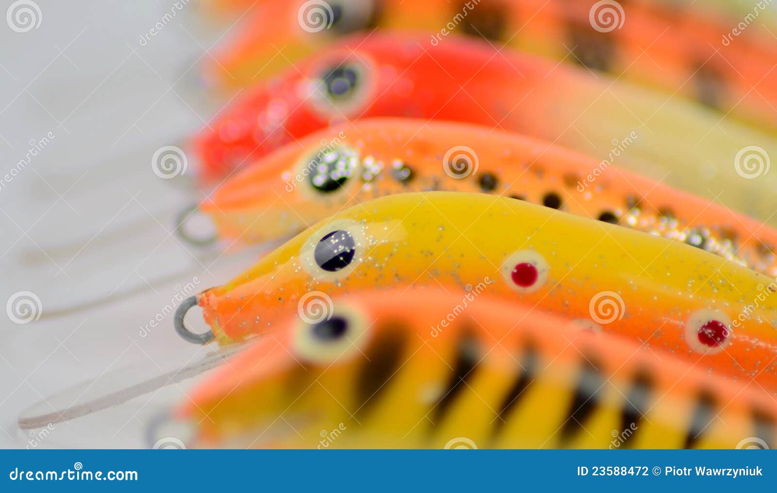 Fishing wobblers stock photo. Image of group, plastic - 23588472