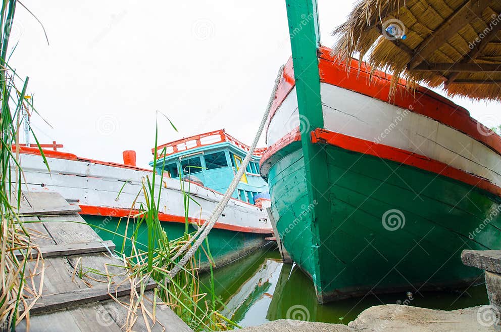 Fishingboat molder stock photo. Image of water, boating - 53987768
