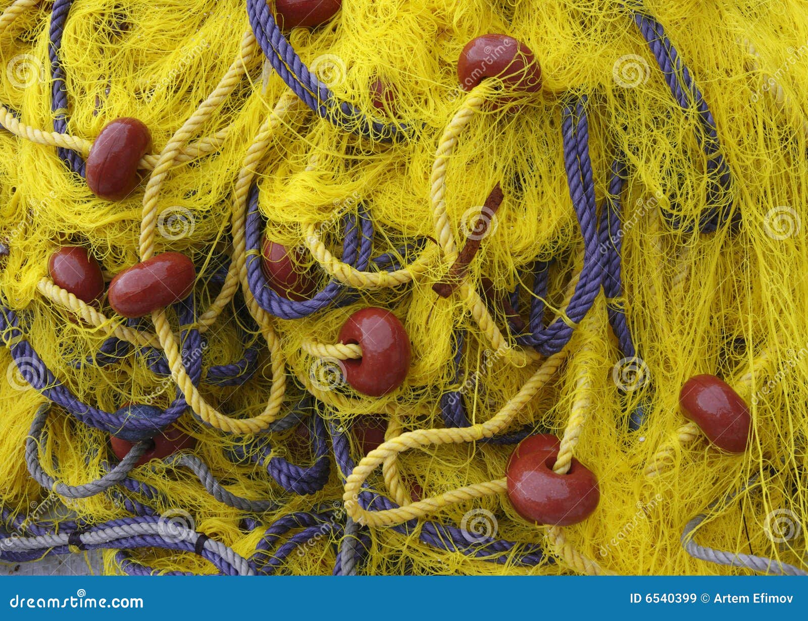 Fishnet stock image. Image of rope, work, nautical, color - 6540399