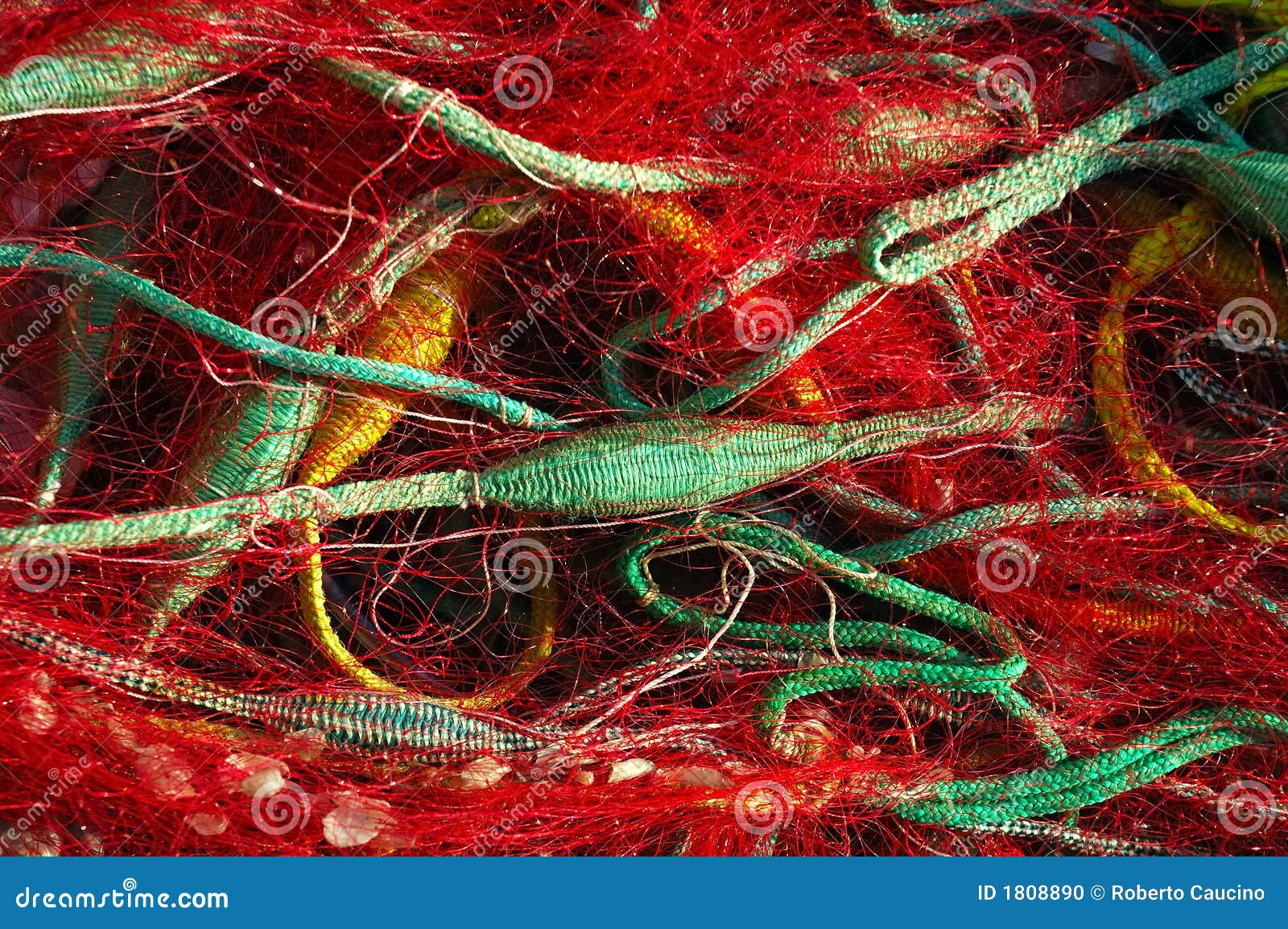 Fishnet detail stock photo. Image of fisherman, ties, fish - 1808890